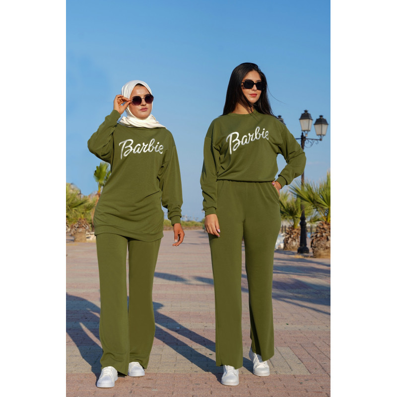 Jogging Barbie large long