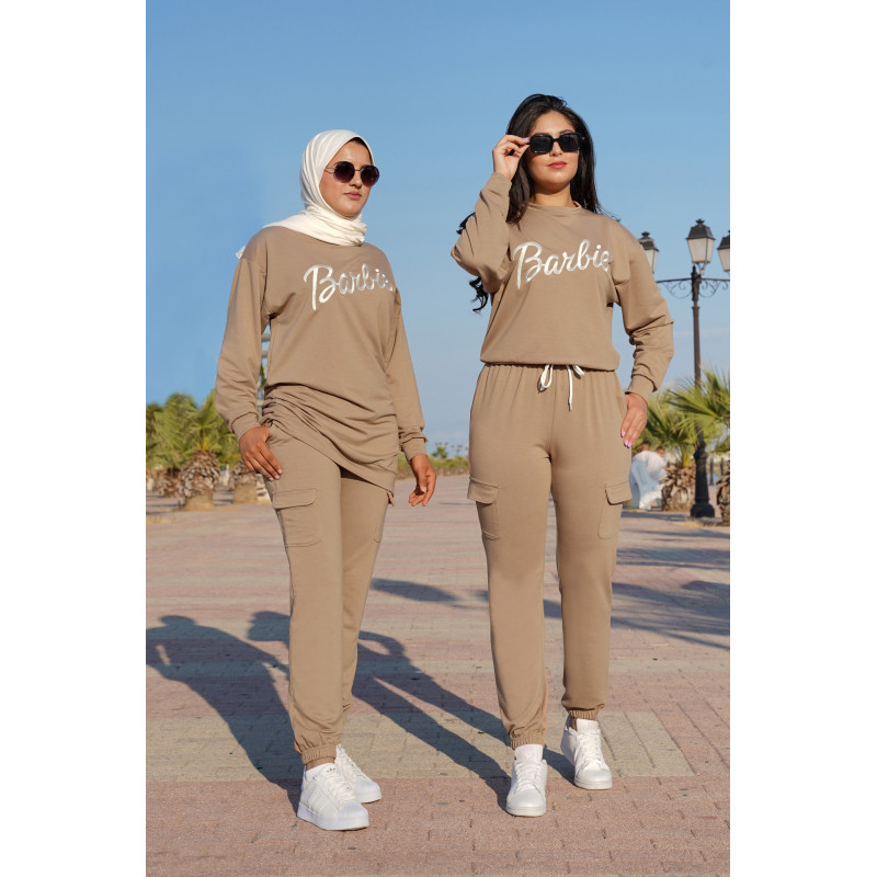 Jogging Barbie cargo long