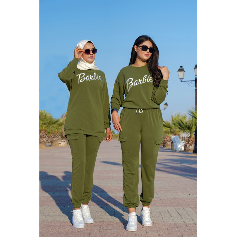 Jogging Barbie cargo long