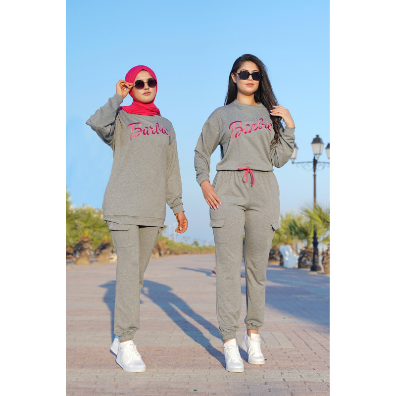 Jogging Barbie cargo long